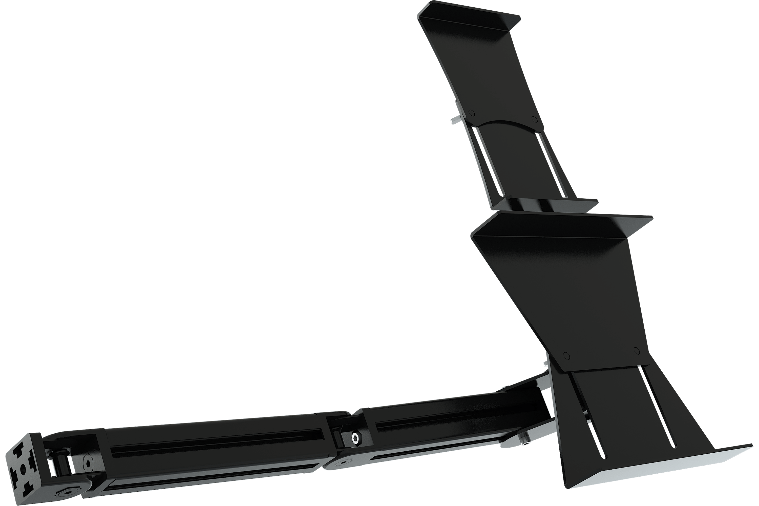 Trak Racer Tablet and Button Box Holder Upgrade Kit v3- Black – simhour